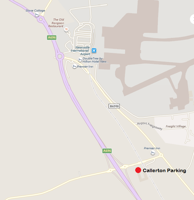Callerton Parking | Newcastle Airport | Location